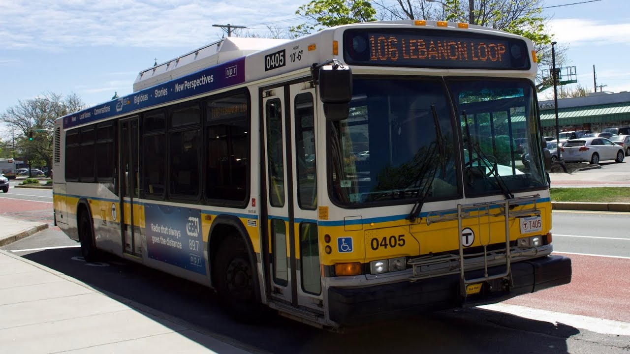MBTA 2004 Neoplan USA AN440LF #0405 - YouTube