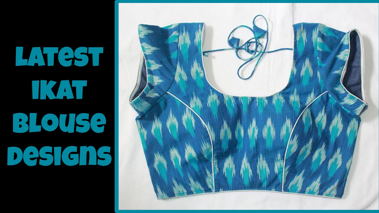 Latest Ikat Blouse Designs - YouTube