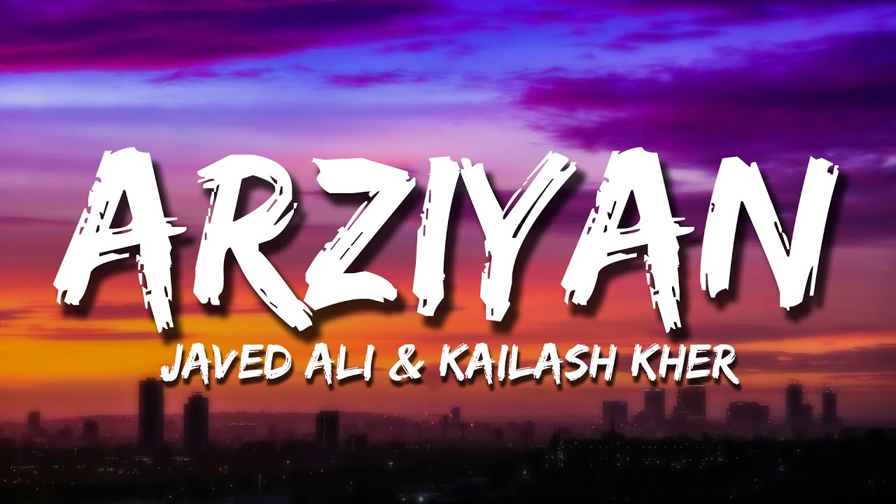 Arziyan | Dehli 6 | Javed Ali | Kailash Kher | Lyrical Video | Sufi ...