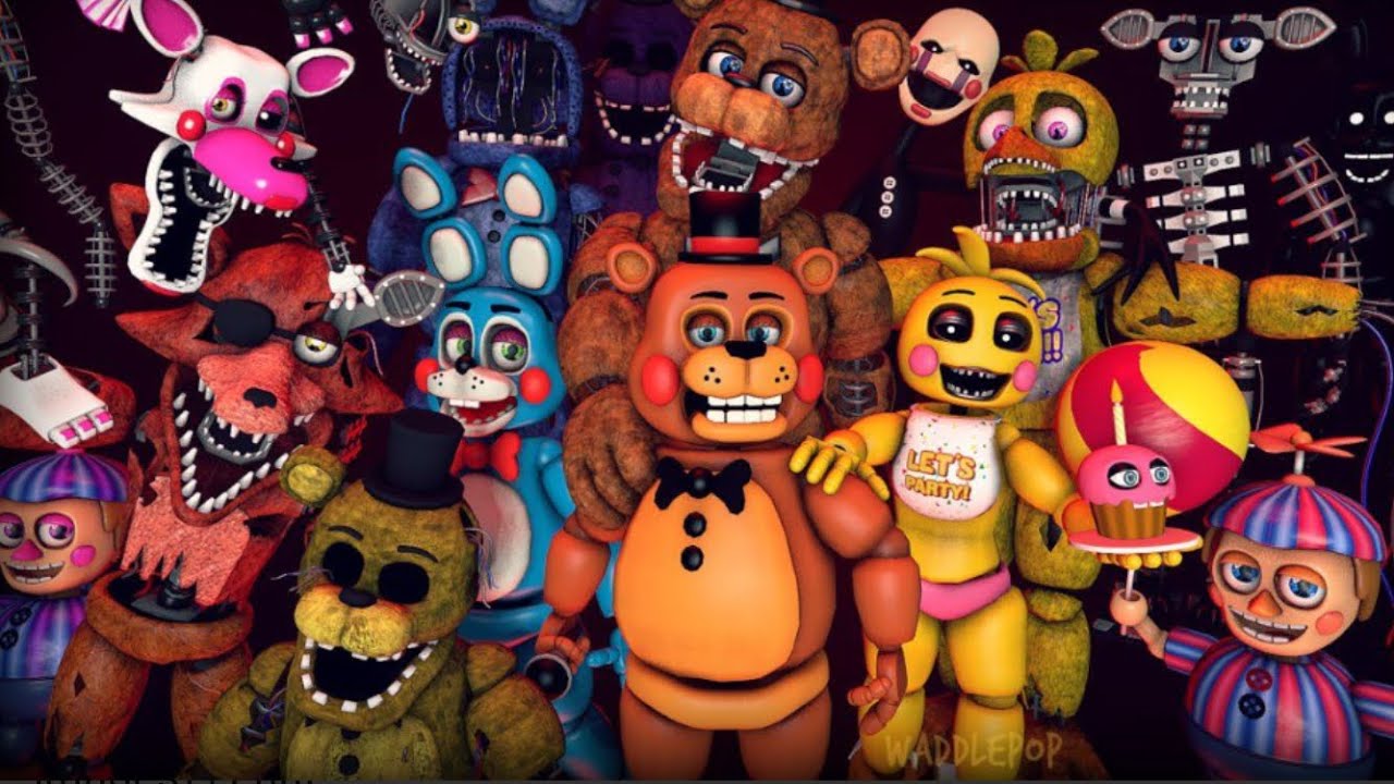 FNAF VR #4 fnaf 2 complete - YouTube