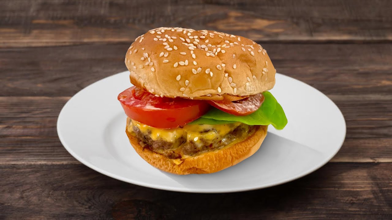 Delicious classic Cheeseburger! 30 minute recipe - YouTube