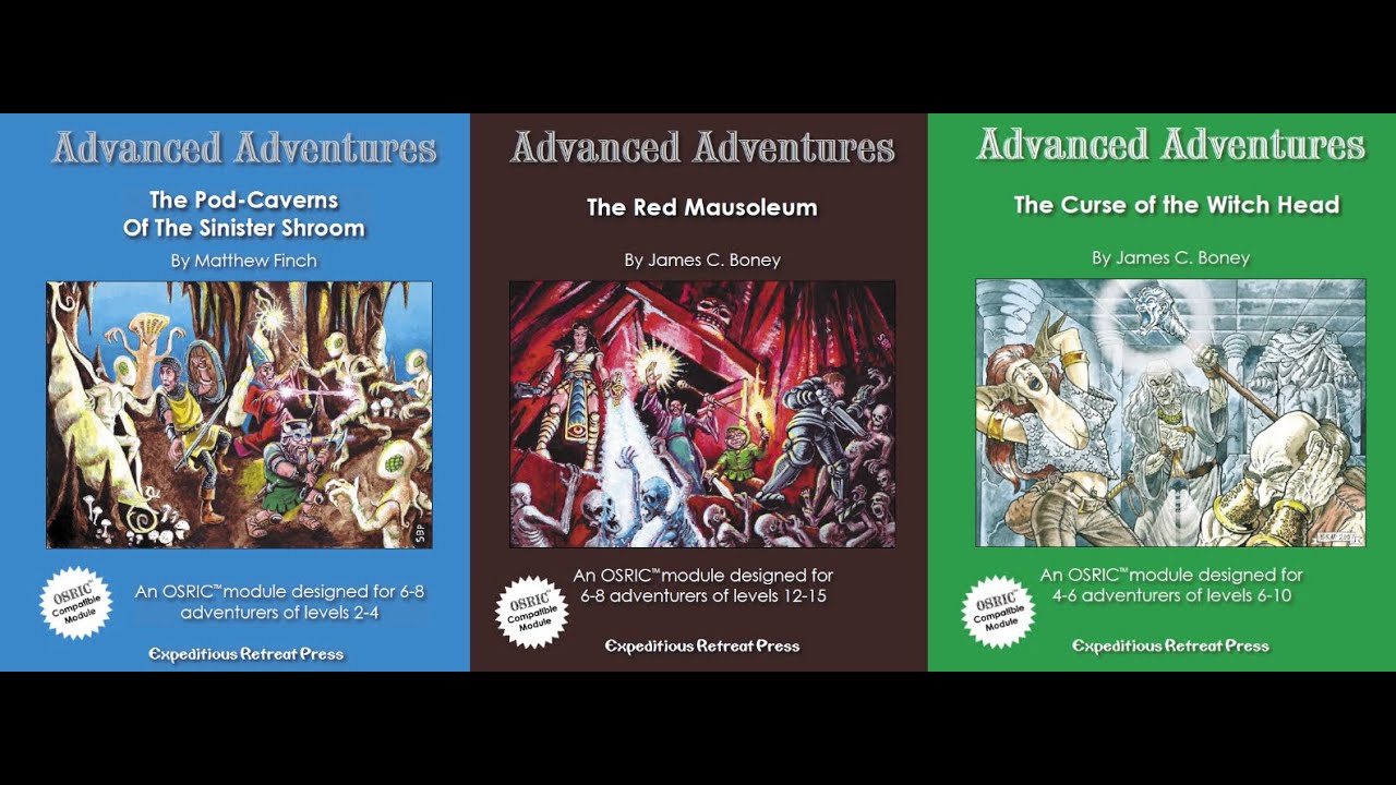 3* Advanced Adventures for Your OSR DnD Game - YouTube