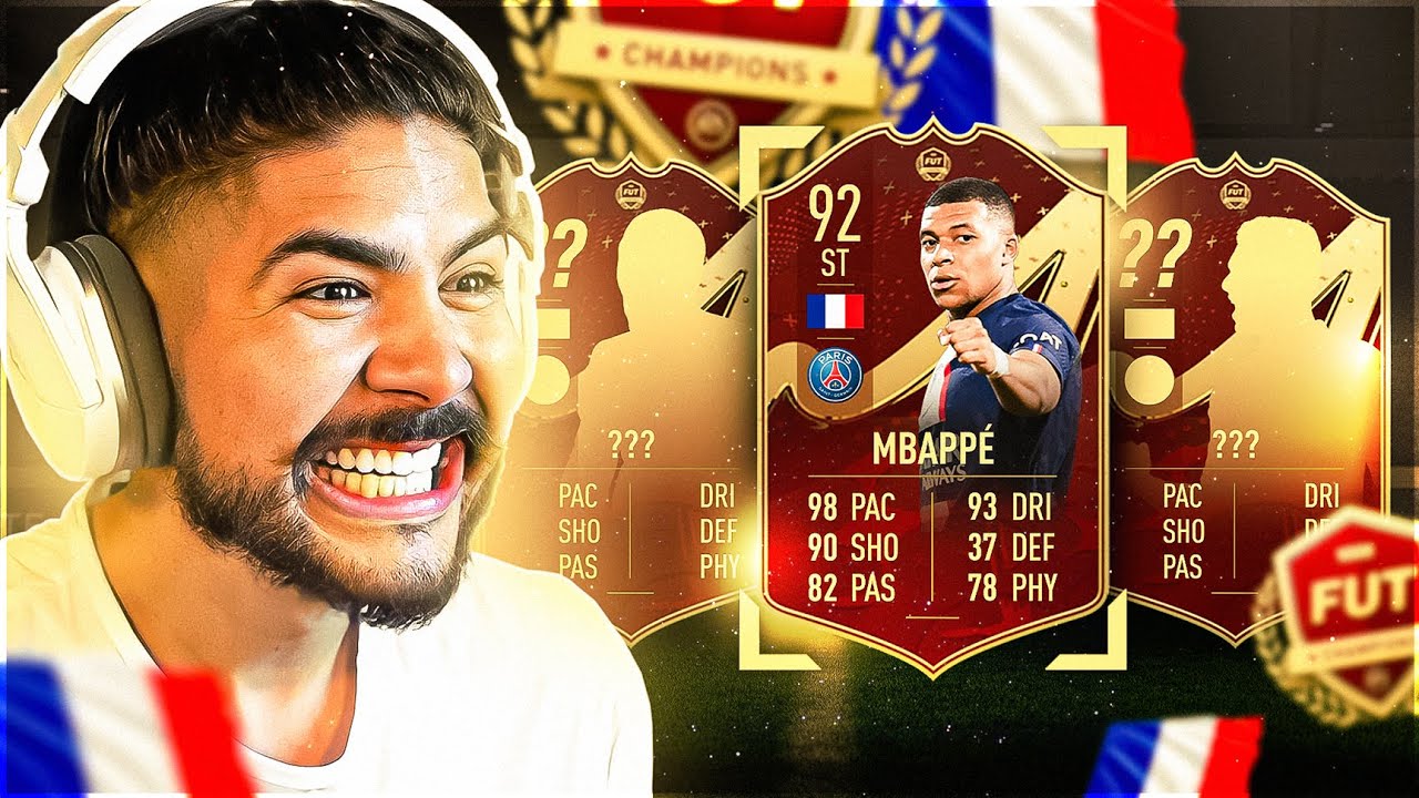 I PACKED THE FIRST RED MBAPPÉ!! FIFA 23 - YouTube