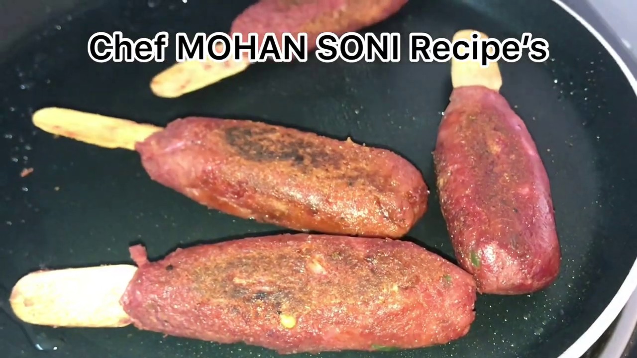 Rajma n Soya ki Tawa chops by chef Mohan Soni - YouTube