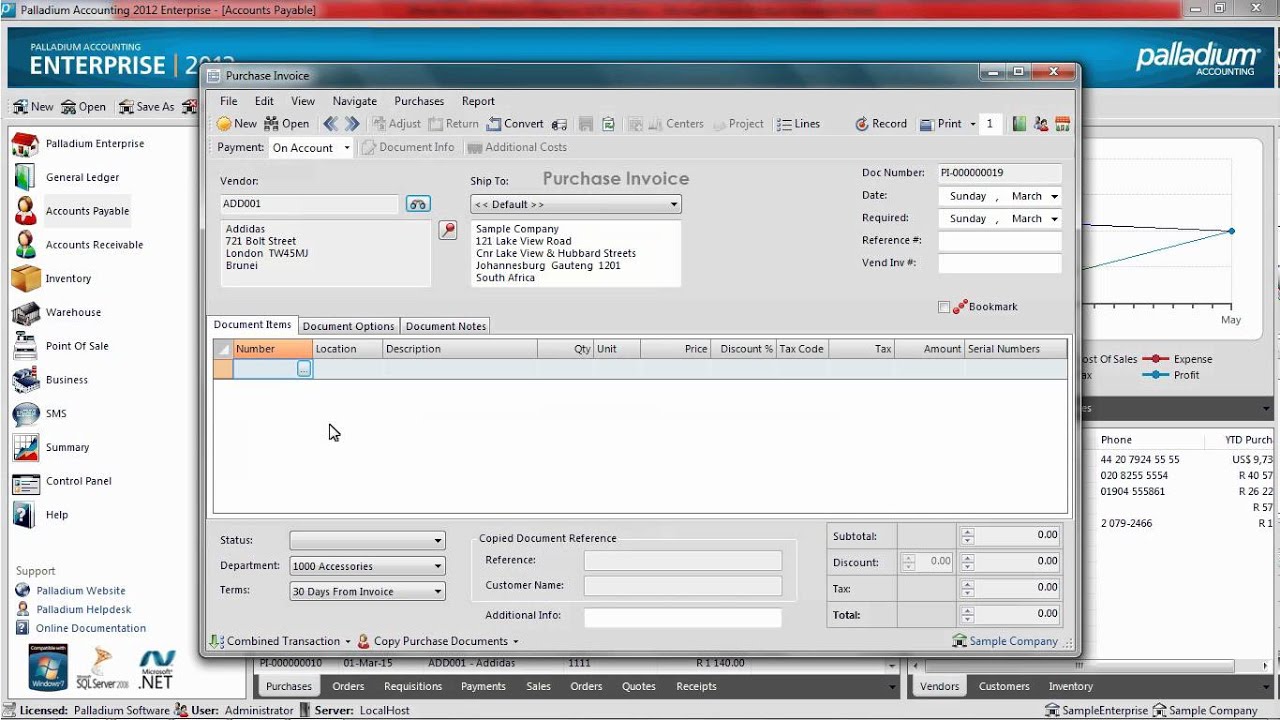 Palladium Accounting Software Serial Numbers - YouTube