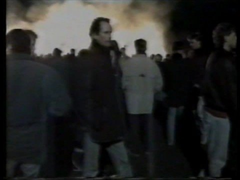 Osterfeuer in Bassen und Embsen(1997)
