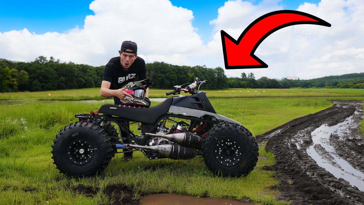 Worlds Fastest Banshee Goes Mud Racing! (Surprised Everyone) - YouTube