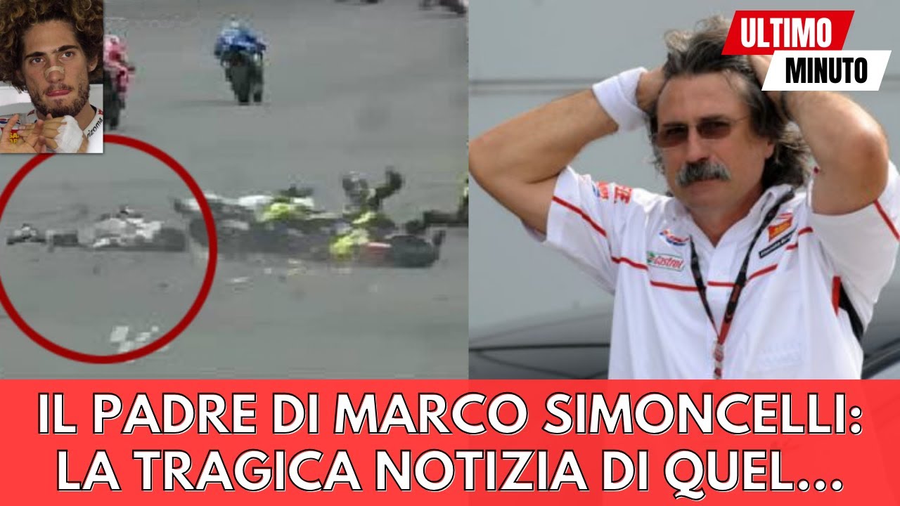 Il Papà di Marco Simoncelli: La tragica notizia di poco fa... - YouTube