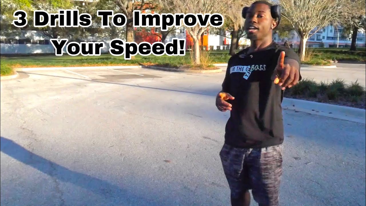 3 Drills To Improve Your Speed! - YouTube