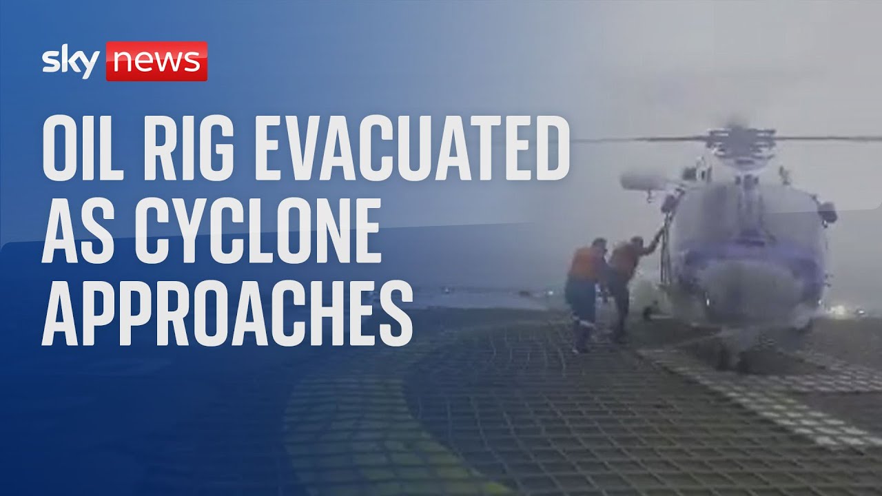 Cyclone: Oil rig evacuated as Cyclone Biparjoy approaches India and ...