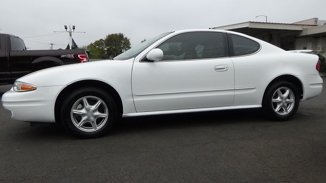 2001 Oldsmobile Alero GL Coupe A Start Up Complete Documentation