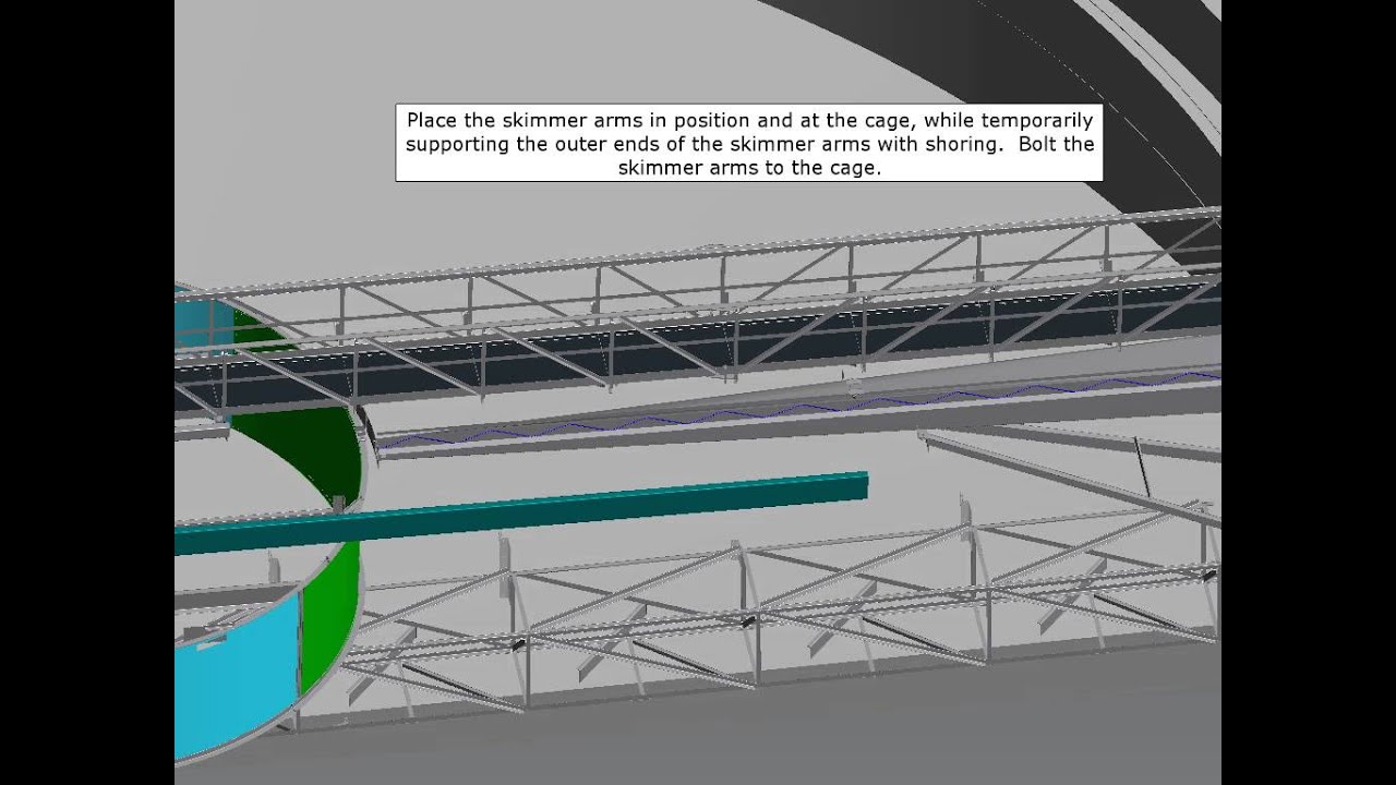 Ovivo® C3S Clarifier Installation - YouTube