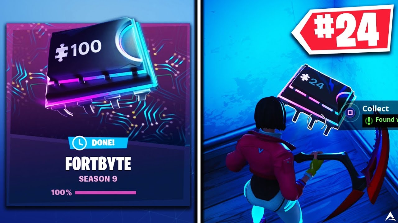 Found Within Fatal Fields - Fortbyte #24 (Fortnite Fortbyte Challenges ...