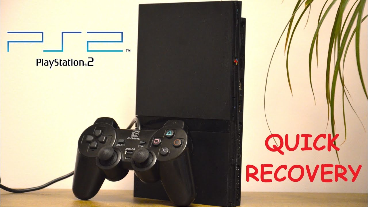PS2 slim, PlayStation 2 quick recovery with gamepad repair - YouTube