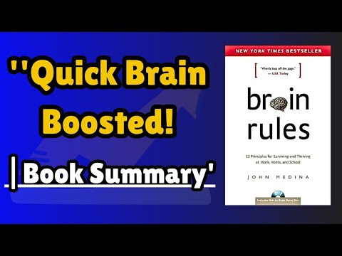 Brain Rules Book Summary In English||JOHN MEDINA - YouTube
