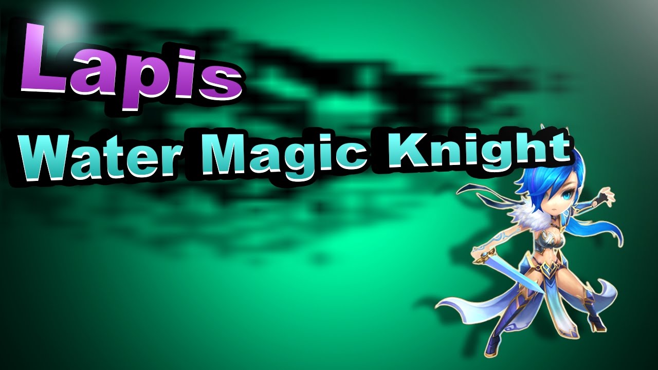 SUMMONERS WAR | Lapis (Water Magic Knight) - Is she even useful? - YouTube