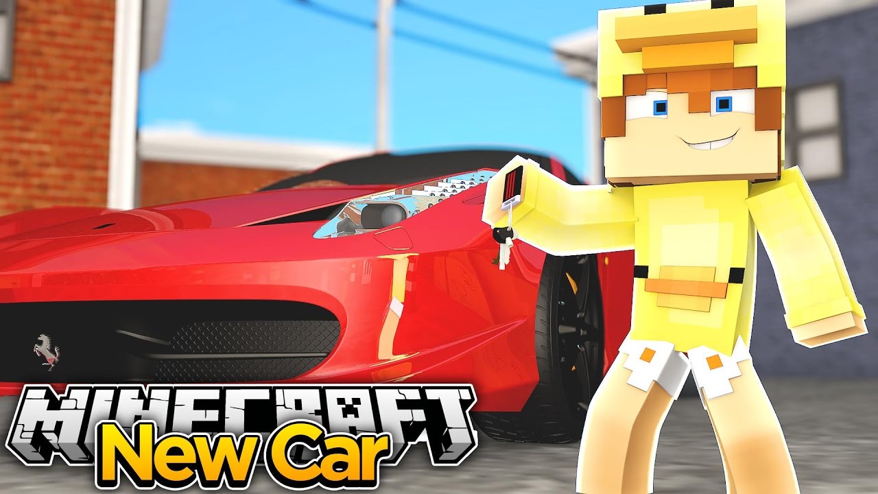 Minecraft Roleplay - BABY DUCK GETS A NEW CAR - YouTube