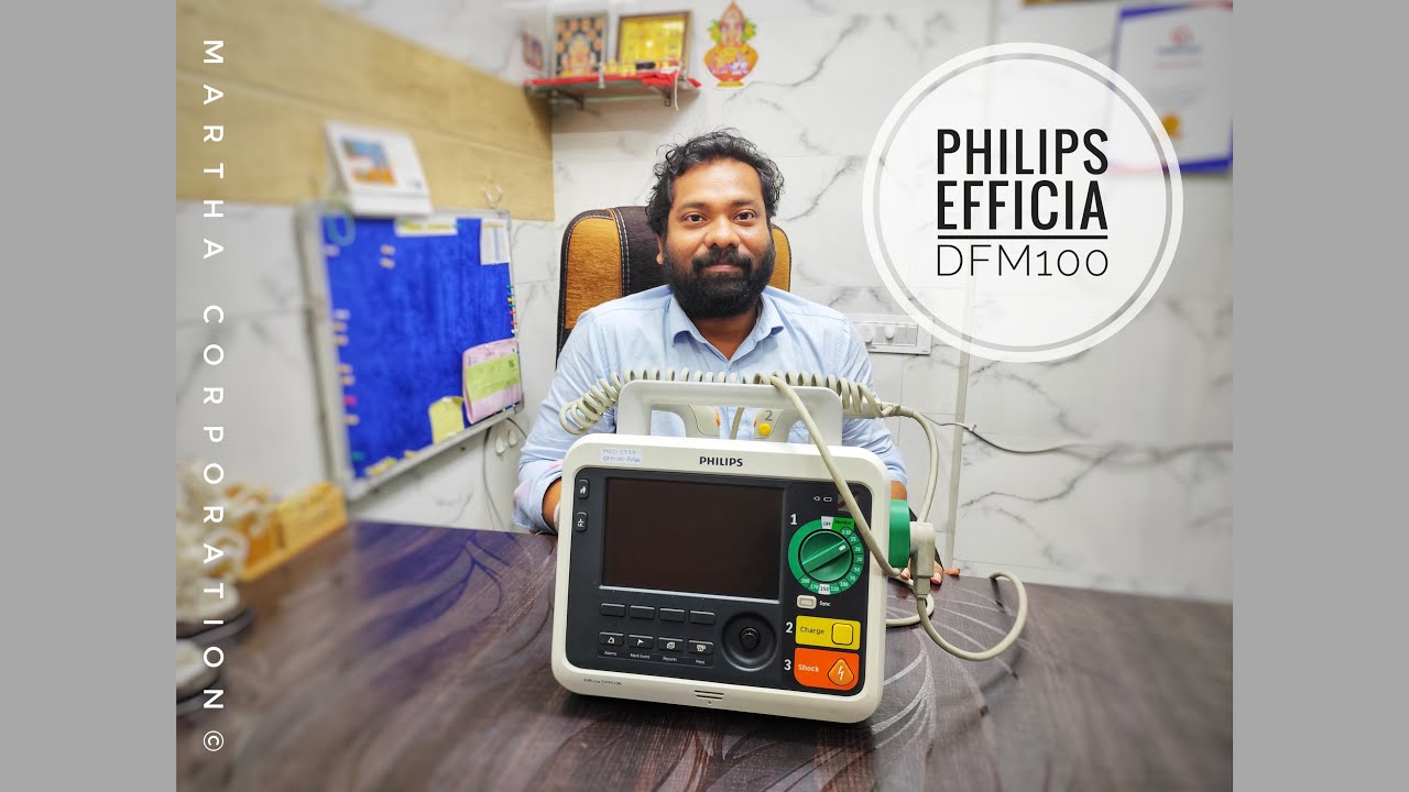 Philips Efficia DFM100 Defibrillator - In-Depth Review & Demo by Mr ...