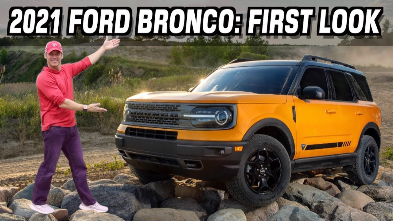 Watch This First Look: 2021 Ford Bronco on Everyman Driver - YouTube