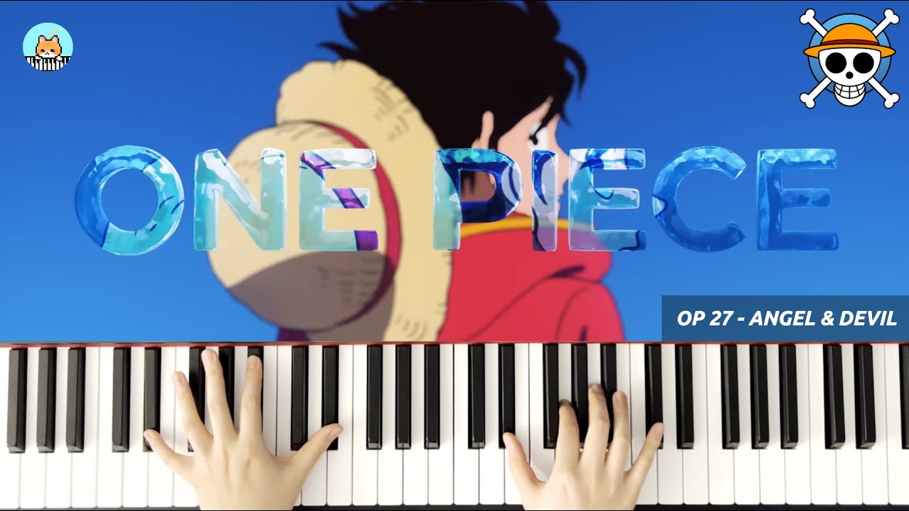 One Piece OP 27 - "ANGEL & DEVIL" - Piano Cover & Sheet Music - YouTube