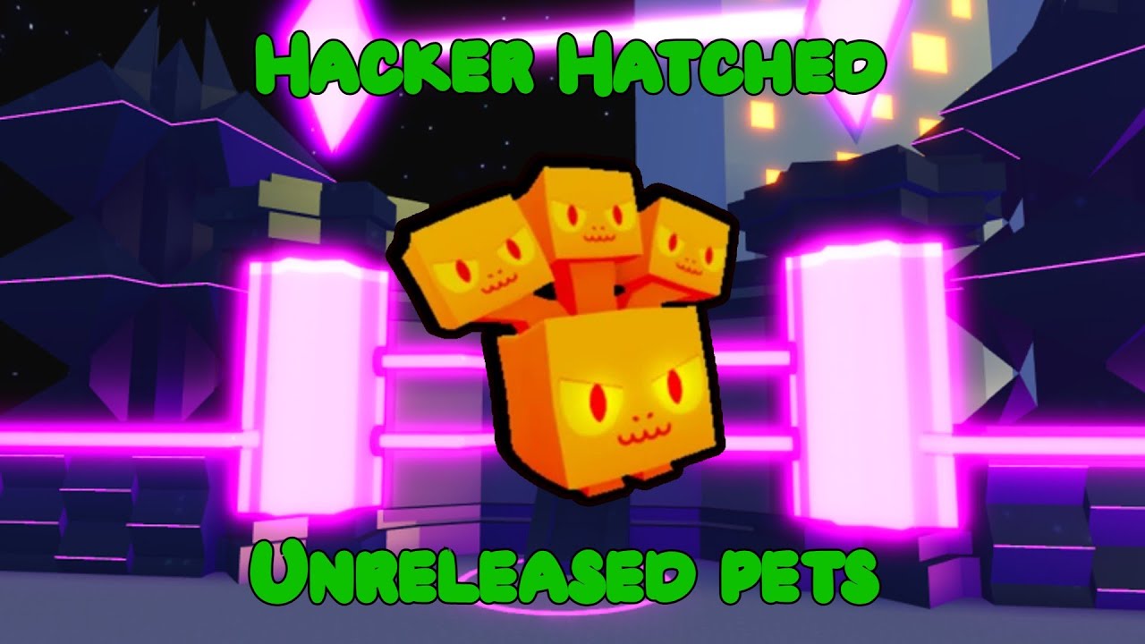 HACKER HATCHED *UNRELEASED* PETS BEST PETS! l Pet Simulator X - YouTube