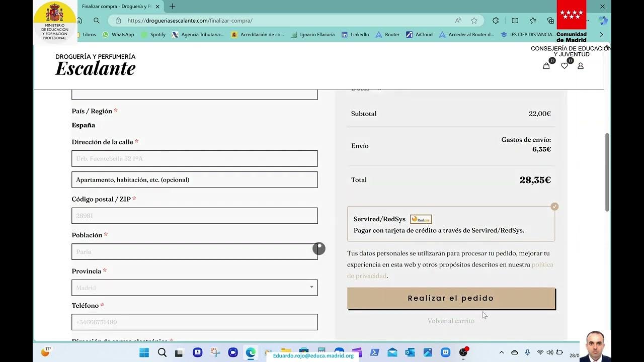 Pay Pal. Prof. Ingeniero Informático Eduardo Rojo Sánchez - YouTube