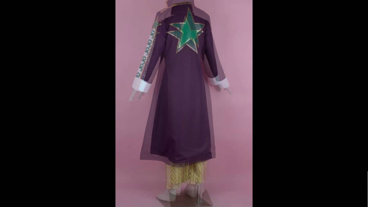 Jotaro Kujo Costume from JoJo's Bizarre Adventure Cosplay - YouTube