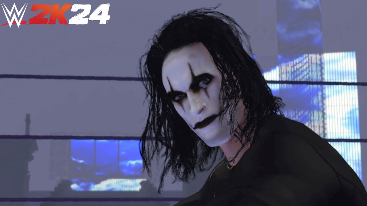 WWE 2K24 | Erick Draven (The Crow) VS Edward Scissorhands - YouTube