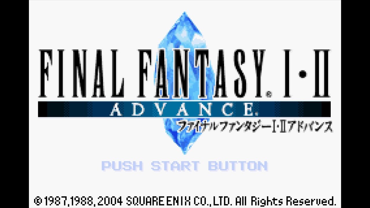 Final Fantasy 2 エンディング GBA版 - YouTube