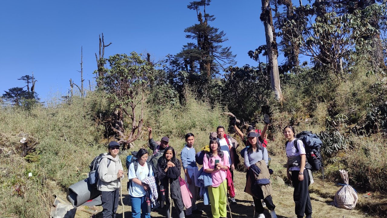 First trek with Colleagues| Maenam Bhaleydhunga 2024 diaries - YouTube