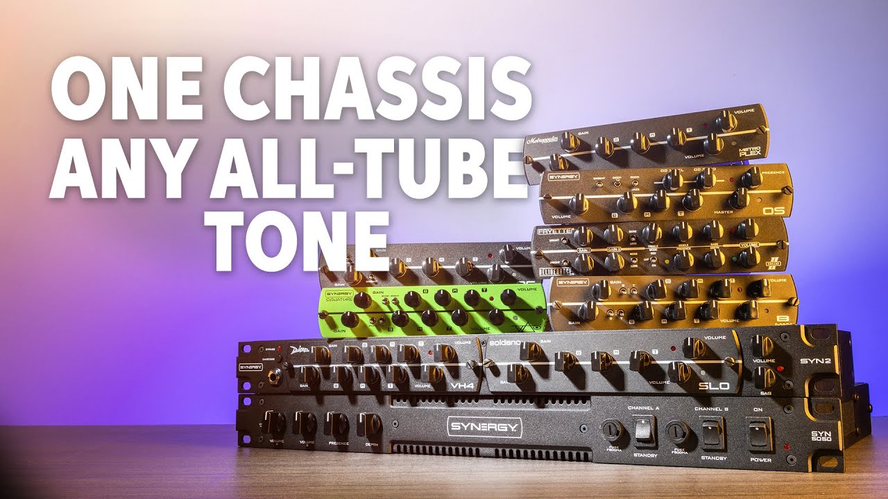 Synergy Preamp Modules: Customizable Tube Tones for Any Sound - YouTube