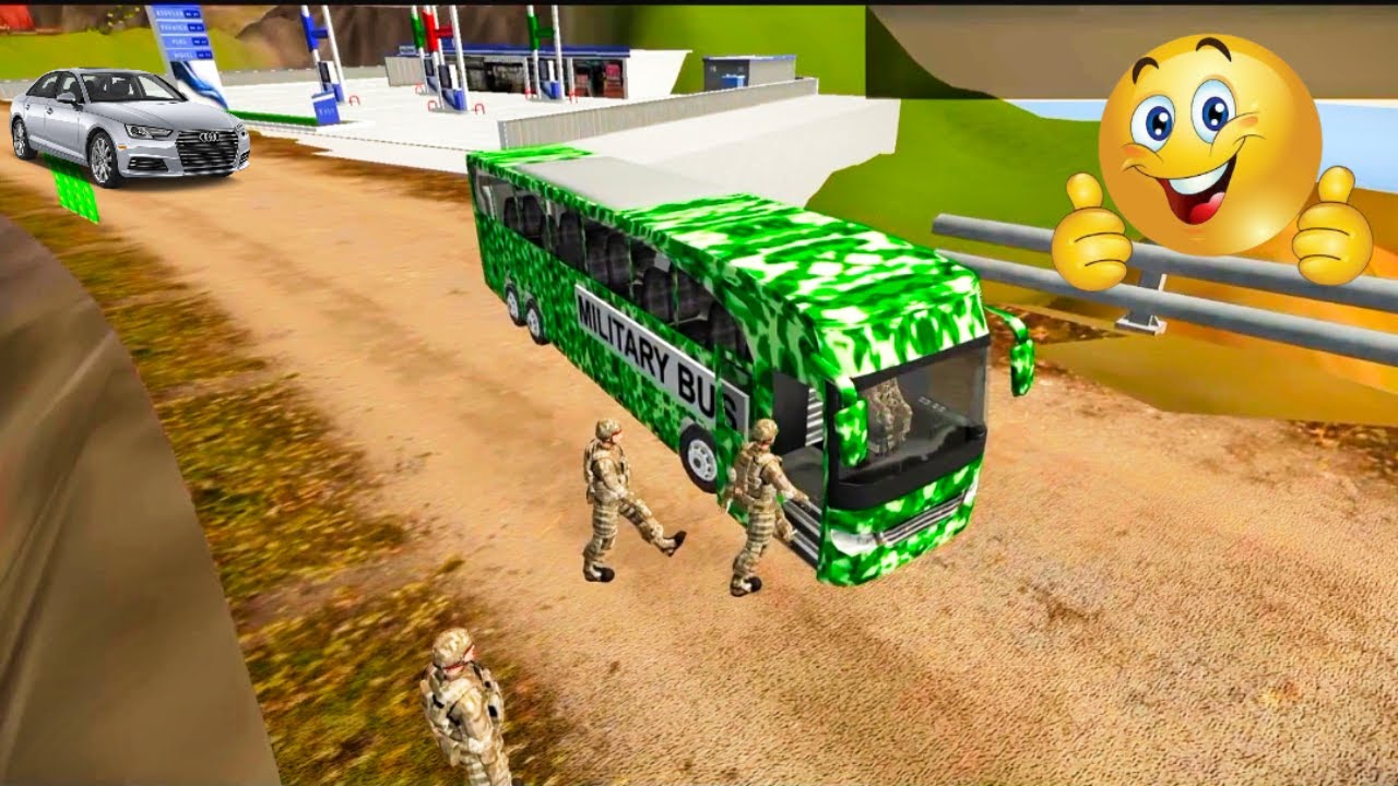 Army Bus Driver US Soldier Transport Duty [Offroad Bus Game Android ...