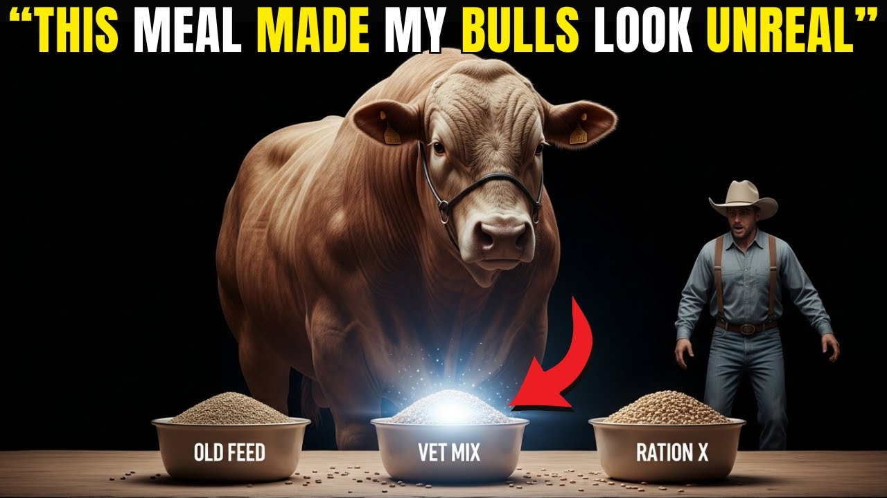 The Perfect Daily Ration That Made His Bulls Explo - YouTube