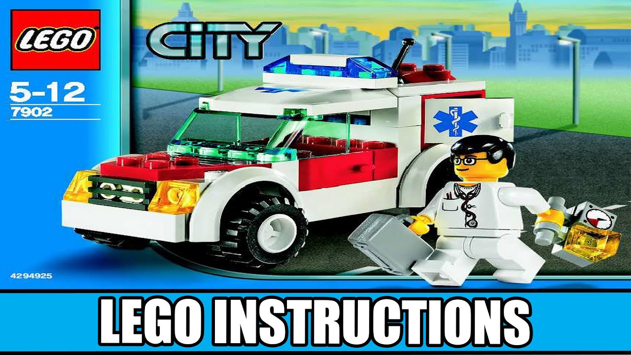 LEGO Instructions | City | 7902 | Doctor's Car - YouTube