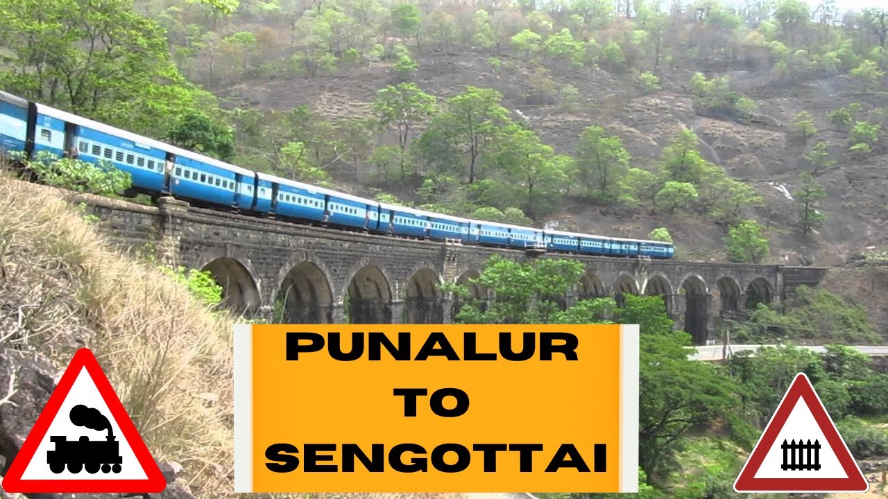 Punalur to Sengottai Train | புனலூர் - செங்கோட்டை ரயில்| RELAXATA - YouTube