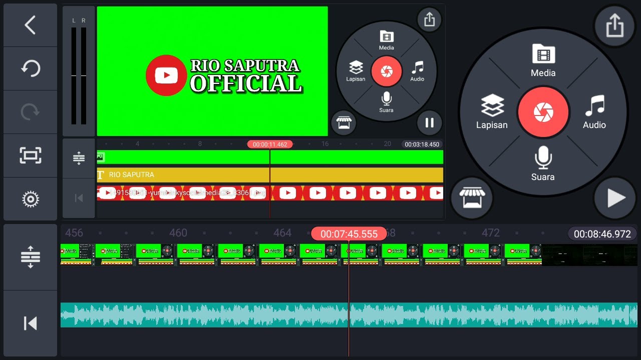 Cara Buat Video Green Screen Watermark Untuk Video Youtuber di ...