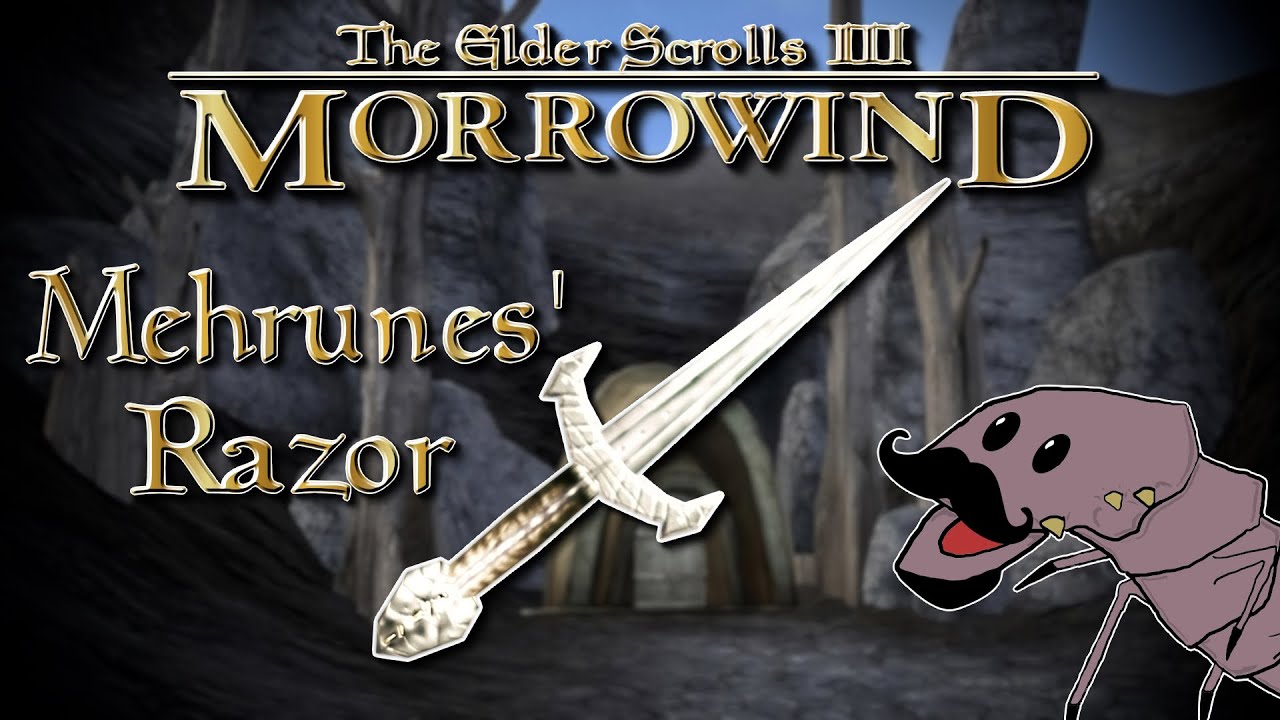 Elder Scrolls' most ICONIC Short Blade, Mehrunes' Razor in Morrowind ...