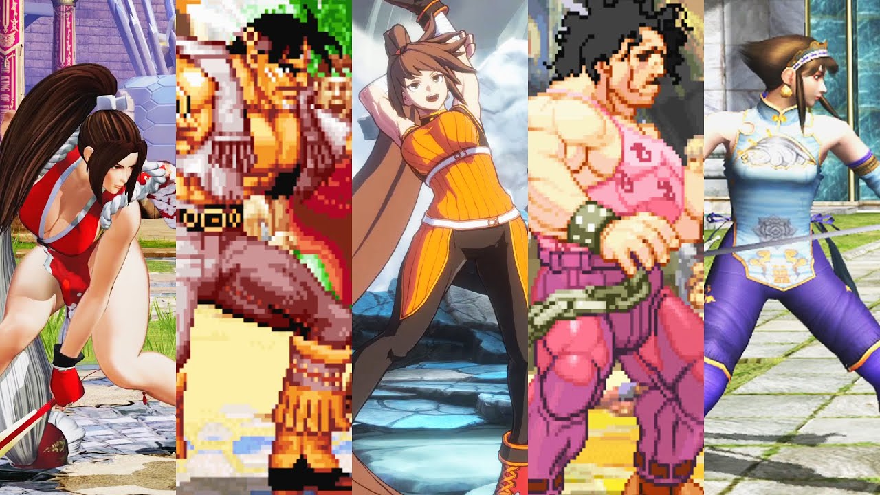 The Greatest Idle Animations In Fighting Games (Part 16) - YouTube