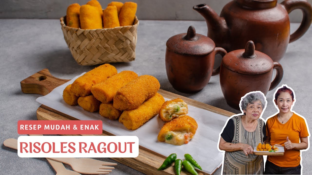 Resep mudah dan enak membuat Kulit Risoles | Risoles Ragout - YouTube