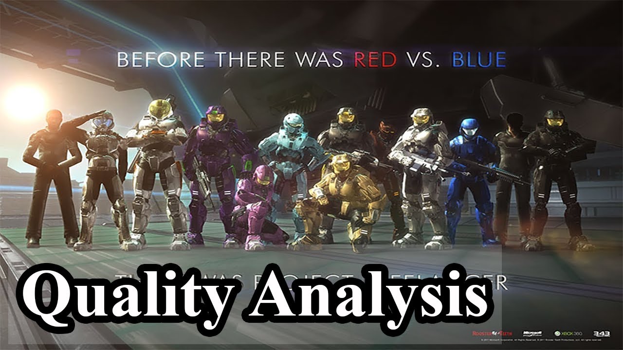 Red Vs Blue Freelancer Wallpaper