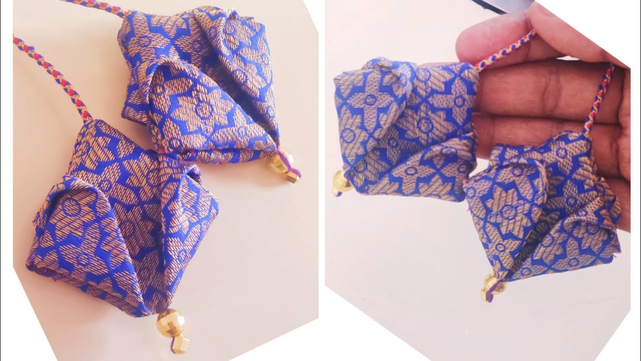 simple and beautiful latkan stitching//Doris making for blouses and ...