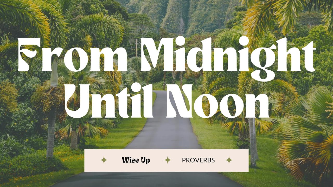 Wise Up - From Midnight Until Noon | Al Baird - YouTube