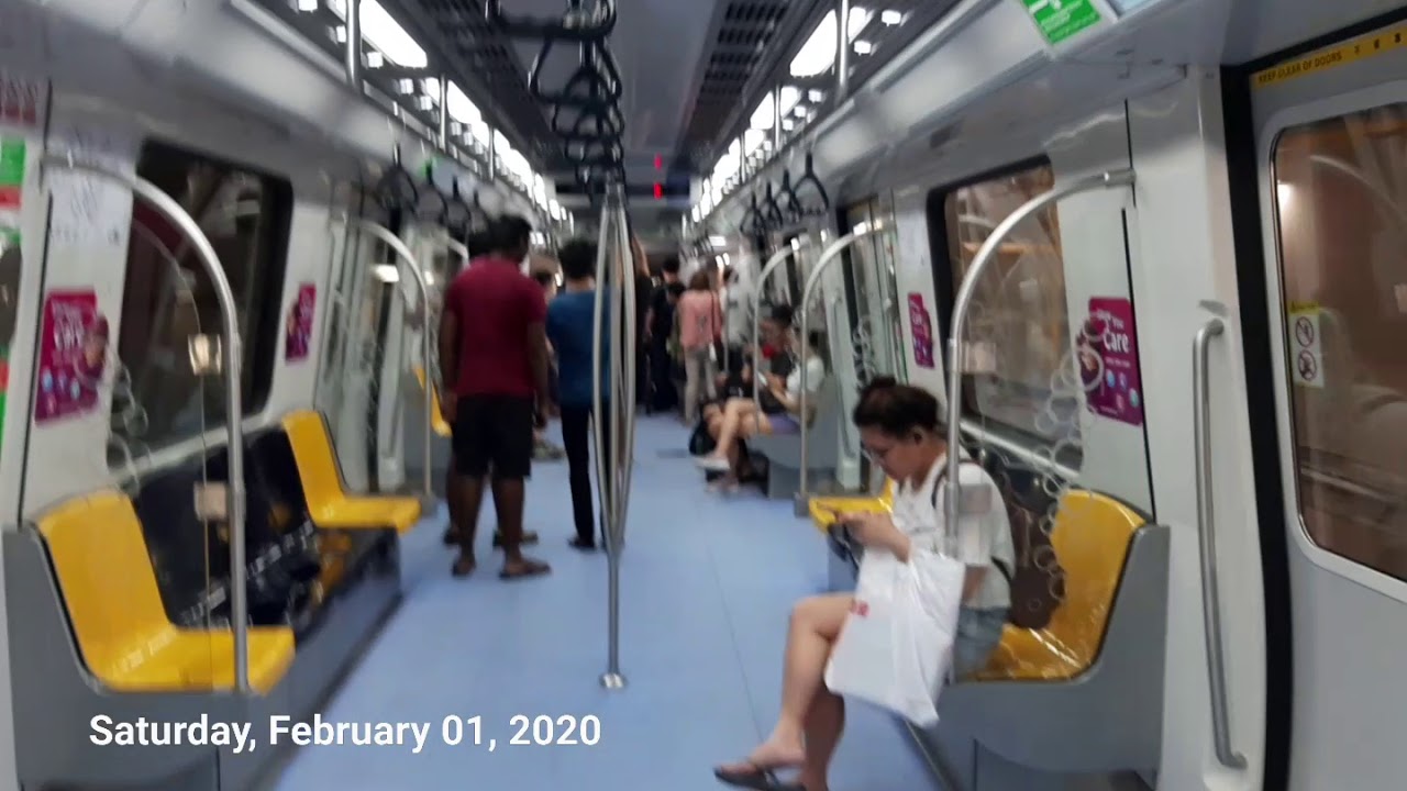 SMRT TRAIN KSF CSR CT251 SET 2003 FROM WOODLANDS NORTH TO WOODLANDS ...