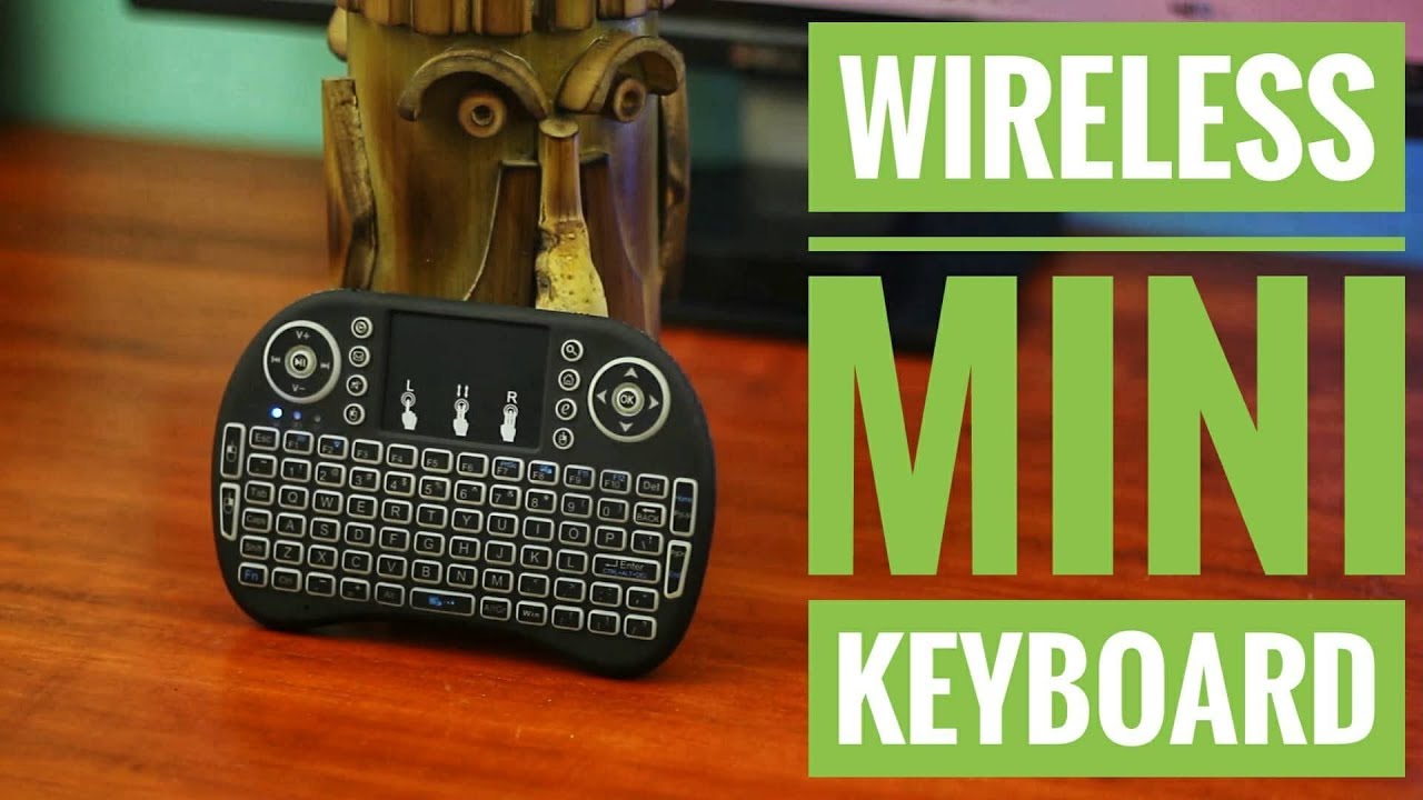Wireless Mini Keyboard Review | Best In Budget - YouTube