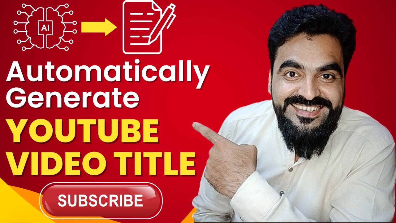 How To Automatically Generate Unique YouTube Titles For Your Videos To ... How To Automatically Generate Unique YouTube Titles For Your Videos To ...