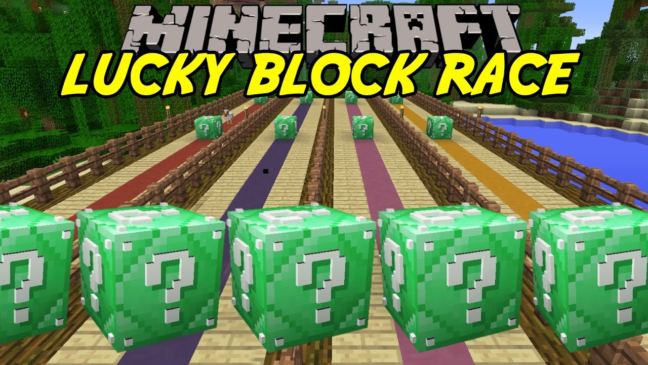 Minecraft: EMERALD LUCKY BLOCK RACE | DJUNGEL-VRÅL | Modded Mini-Game ...