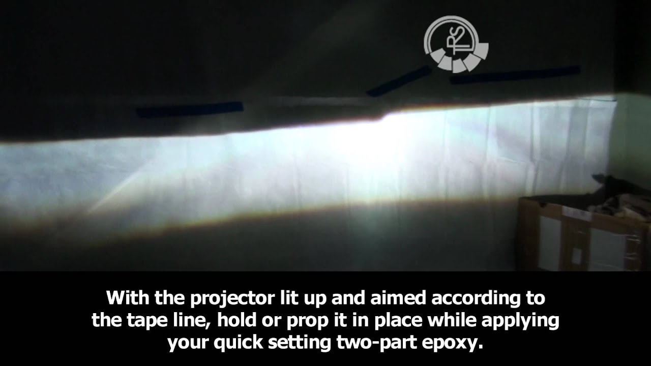 How To: Headlight Projector Retofit (Step 5: Mounting and Aligning the ...