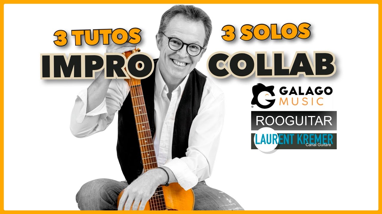 Une backing track 3 solos Feat : @Galago / @Rooguitar / @Laurent Kremer ...