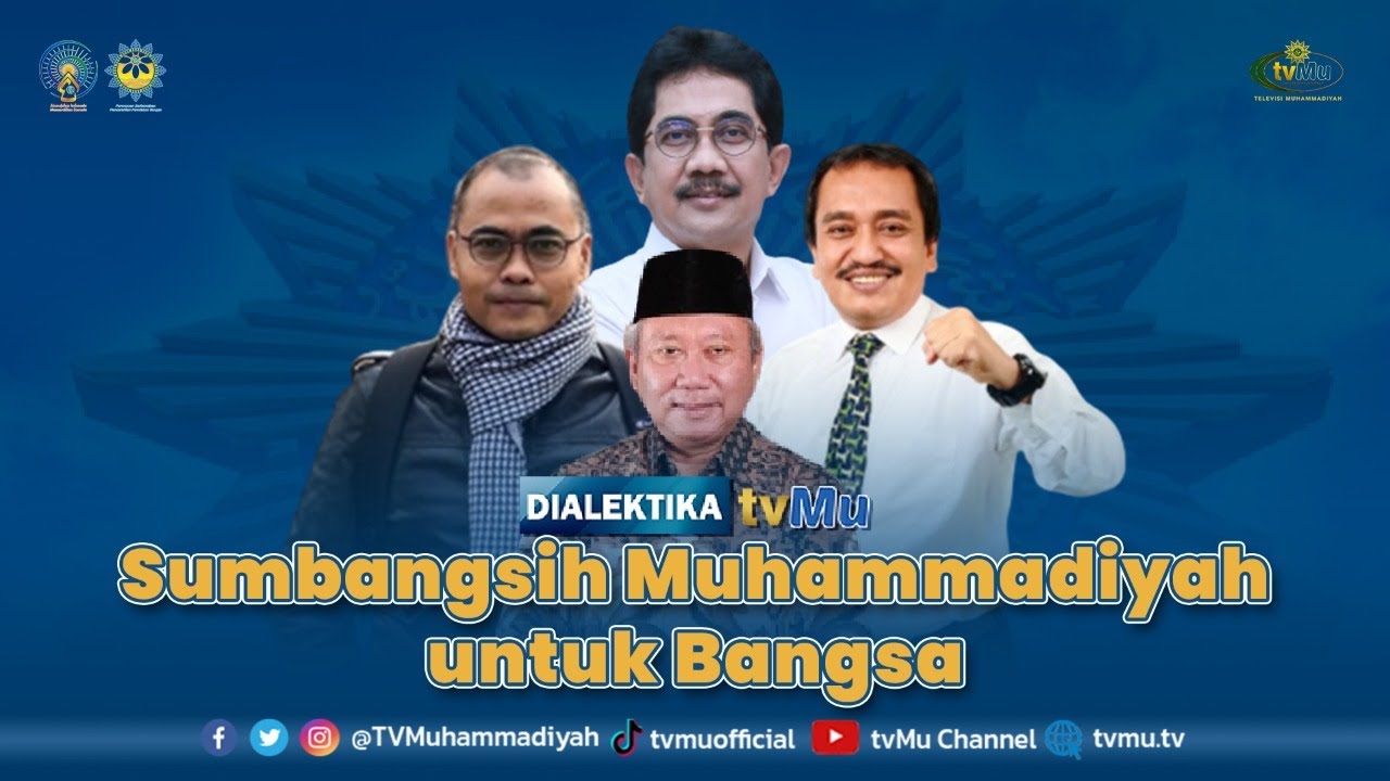 [LIVE] Dialektika tvMu | Sumbangsih Muhammadiyah untuk Bangsa - YouTube