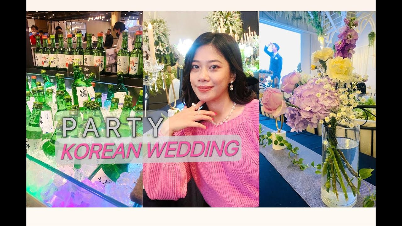Korean Wedding Party Celebration in South Korea! - YouTube
